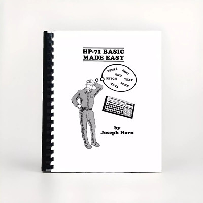 HP 71b Made easy for for Hewlett Packard HP 71B Calculator | eBay