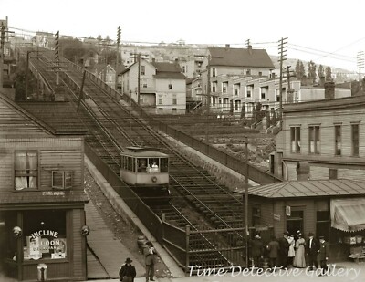 Incline Railway at Superior Street, Duluth, Minnesota -1904-Historic ...