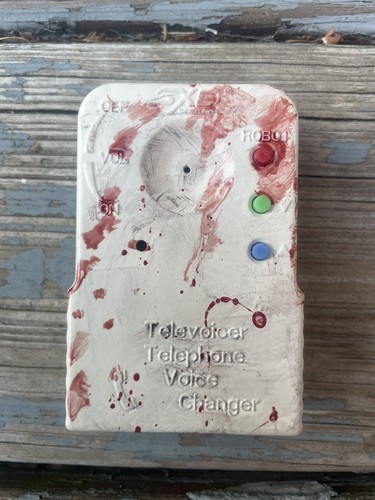 Ghostface Scream Voice Changer Prop Bloody Ending Scene | eBay