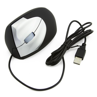 1000DPI USB Wired Optical Cord Mouse Game Mice For Left Hand User PC ...