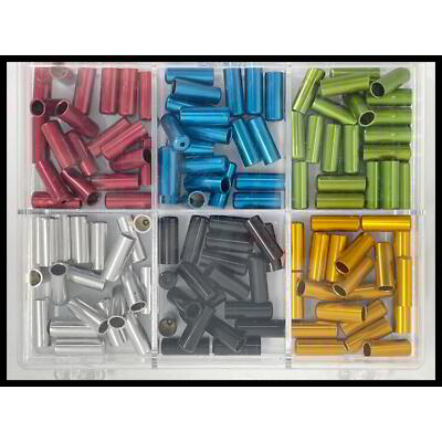 Vel Anodized Sealed Cable Ferrules Kit 4mm Assorted Colours | eBay UK