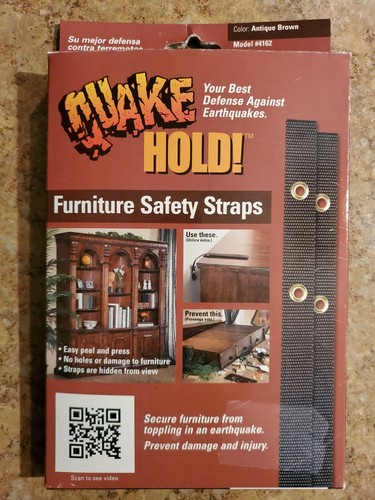 Quake Hold! Your Best Defense Against Earthquakes. Brown Furniture ...