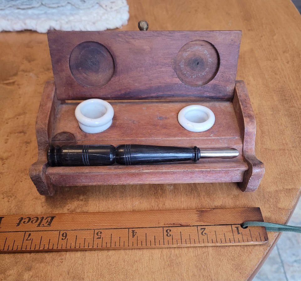 Vintage Ink Well Set. Fun! | eBay