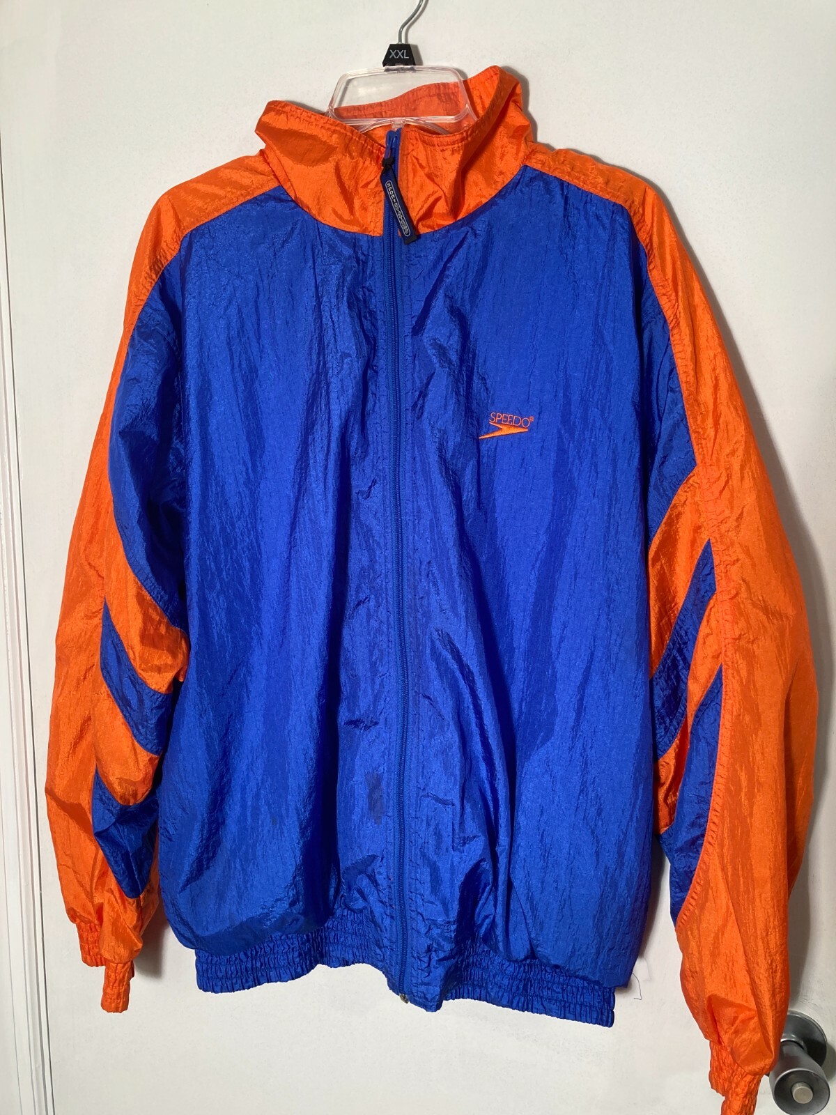 Vintage Speedo Men’s Windbreaker Jacket Small Nylon B… - Gem