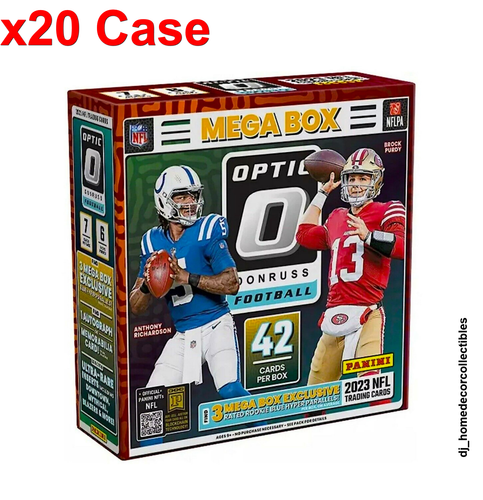2023 Panini Donruss Optic NFL Football Mega Box (20) Sealed Case | eBay