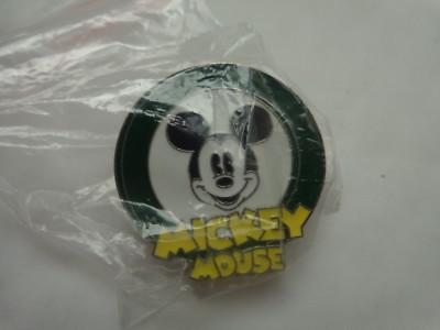 DISNEY 2012 - HIDDEN MICKEY - MICKEY MOUSE BLUE EMBLEM LOGO PIN BADGE ...