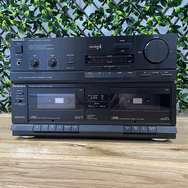 Technics Class a Su-x830 Stereo Double Cassette Amplifier and Tuner for ...