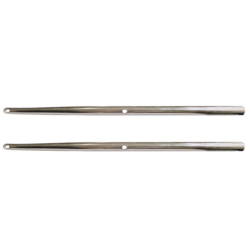 2PCS Stainless Steel Boat Flag Pole Clamp Kayak Boat Dinghy Raise Flag ...