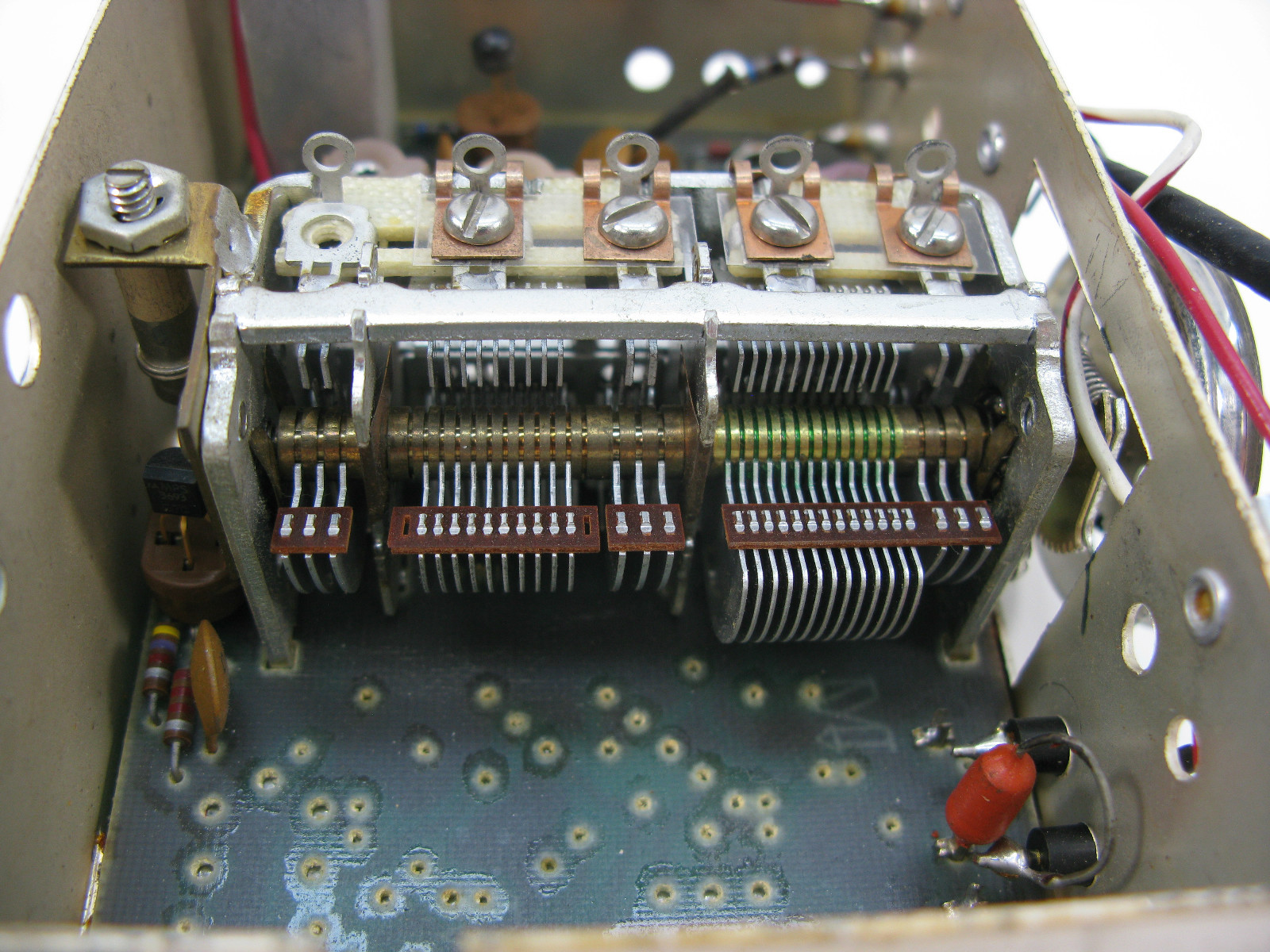 Scott 341 Receiver/Amplifier Part -019-1107-073 Tuning Capacitor AM FM ...