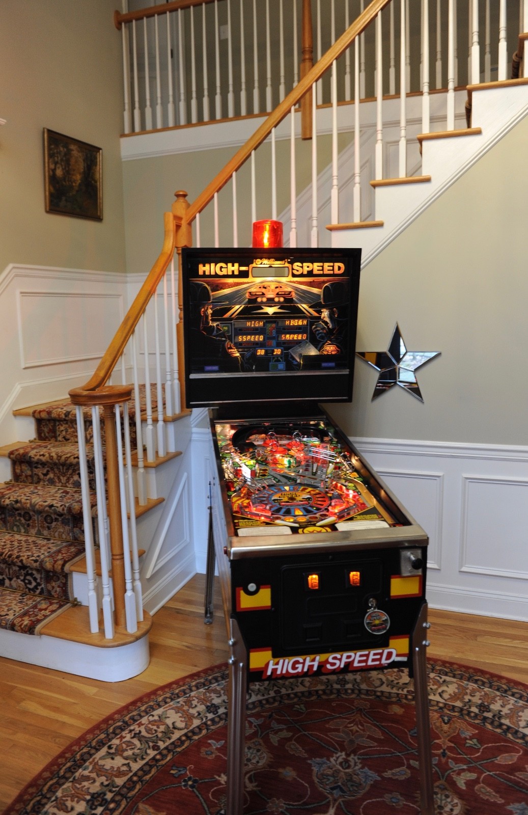 Beautifully restored! High Speed 1986 Williams pinball machine! New ...
