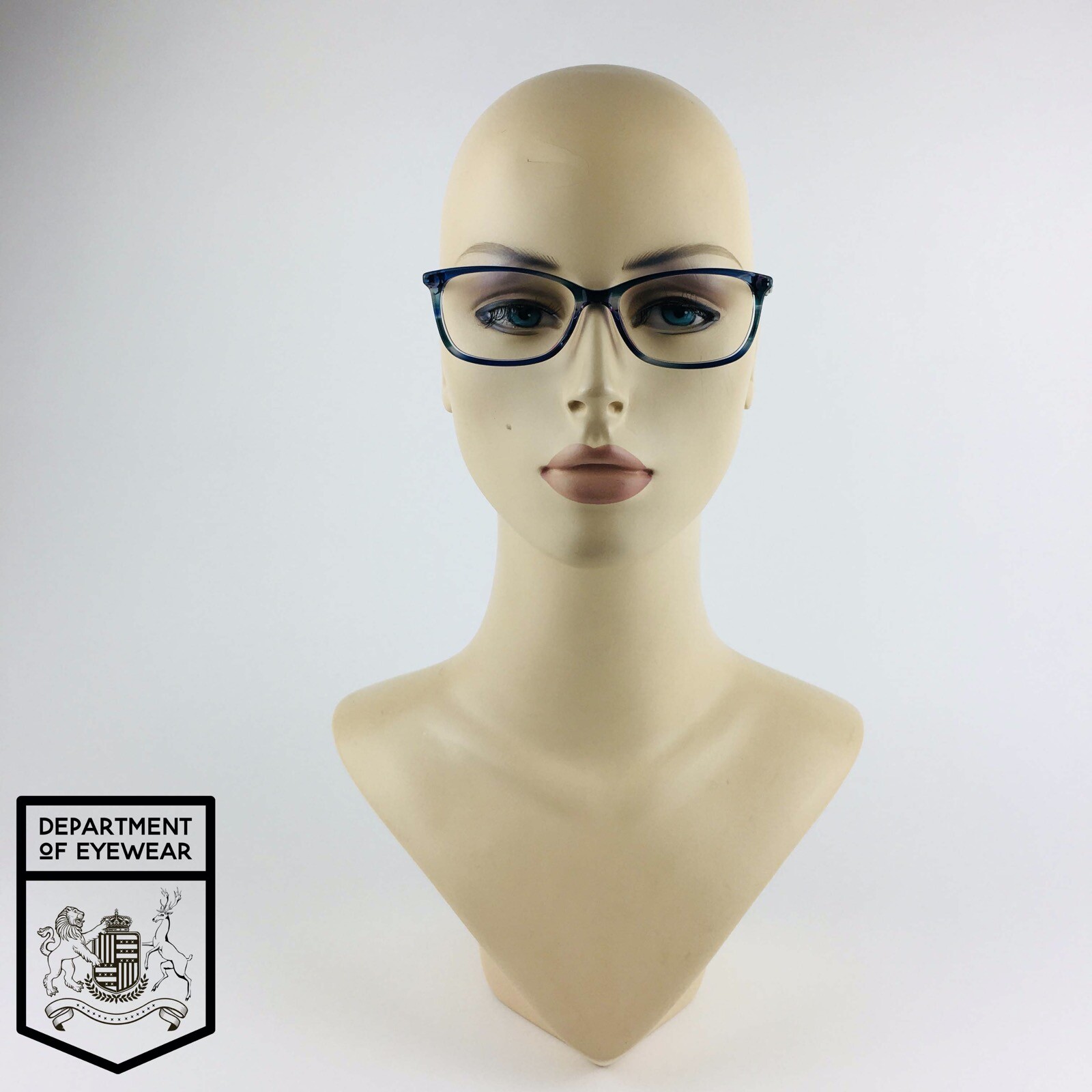 SPECSAVERS eyeglasses MOTTLED BLUE CATS EYE glasses frame MOD: SAPHIRE ...