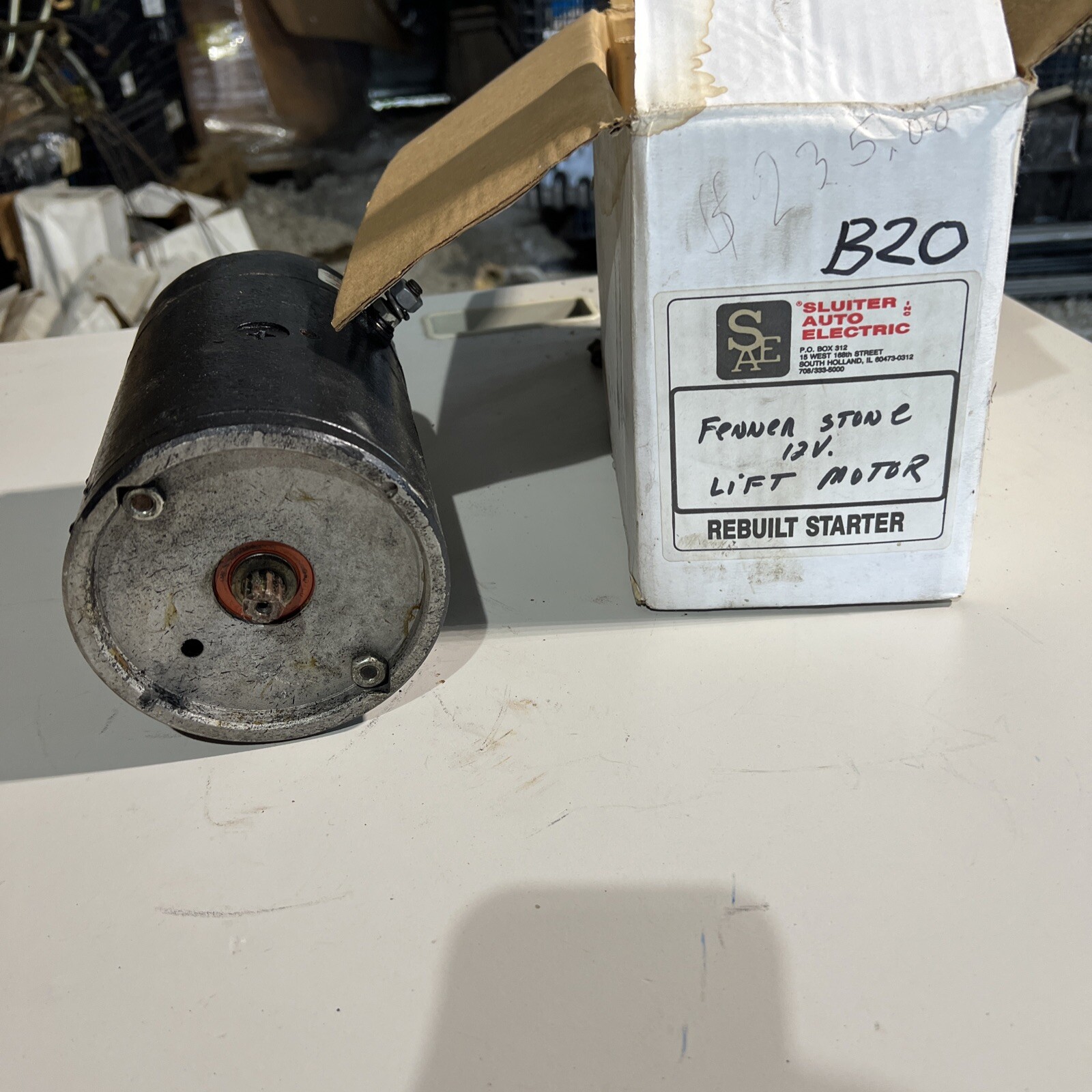 SPX Fenner Stone 12VDC Electric Motor Lift Motor | eBay