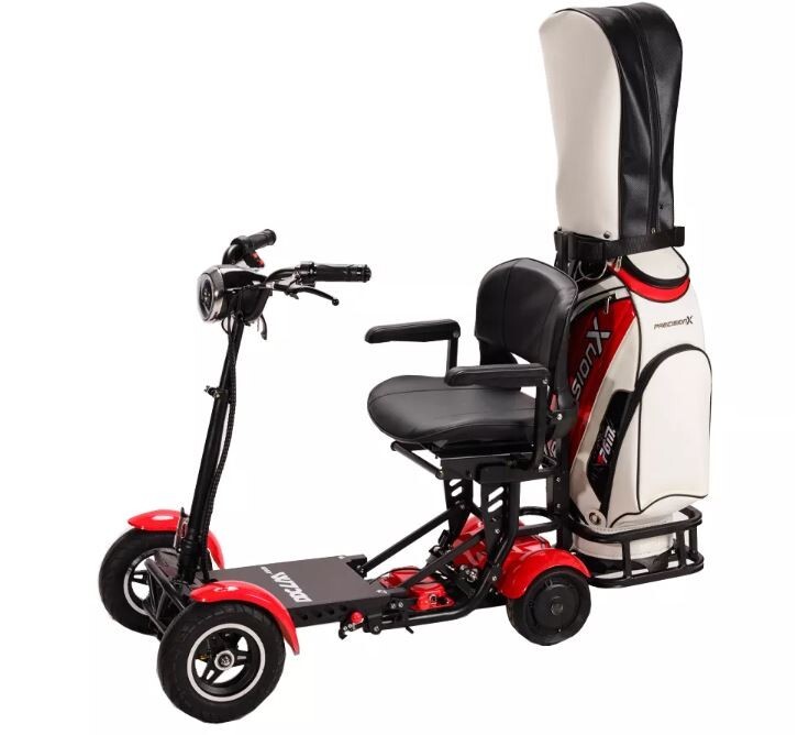 Folding 800w/36v Four Wheel Electric Golf Cart Scooter | eBay