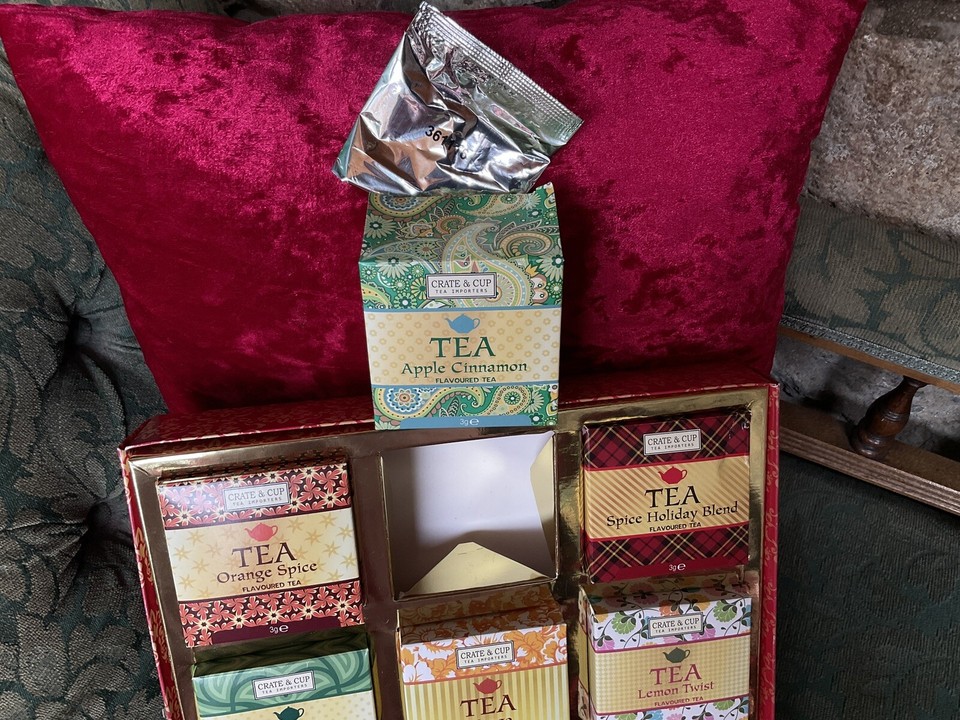 MIXED CRATE & CUP TEA BAG BOXES/ ENGLISH TEAS/ WHITTARD COFFEE ~EMPTY ...