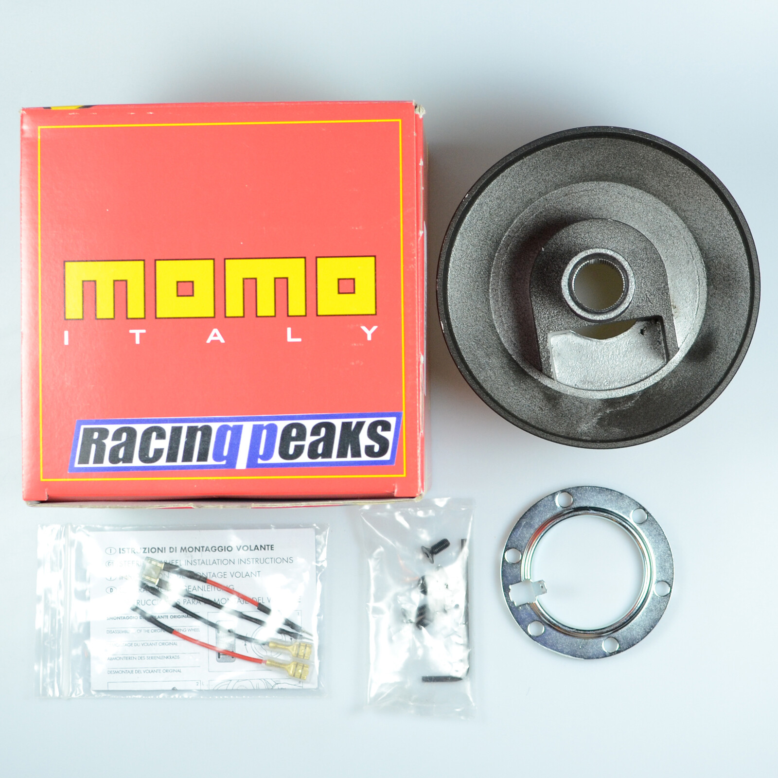 Mini Cooper S One R55 R56 R57 R58 R59 steering wheel hub boss kit MOMO ...