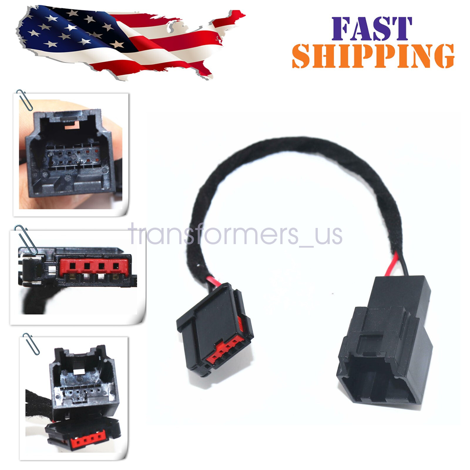 For Ford SYNC 2 to SYNC 3 Retrofit USB Media HUB Wiring Adapter Harness ...