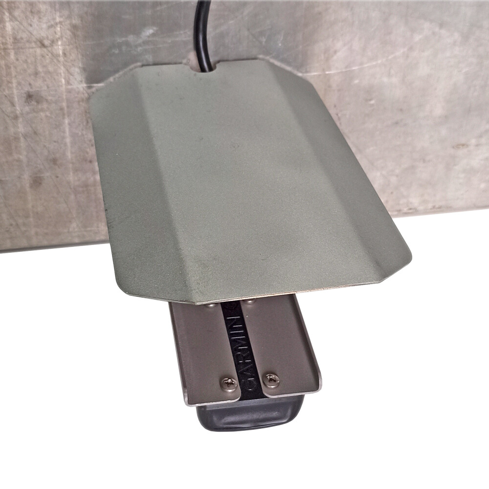 Spray Deflector Cover for Transom Mount Transducer Lowrance Garmin etc ...