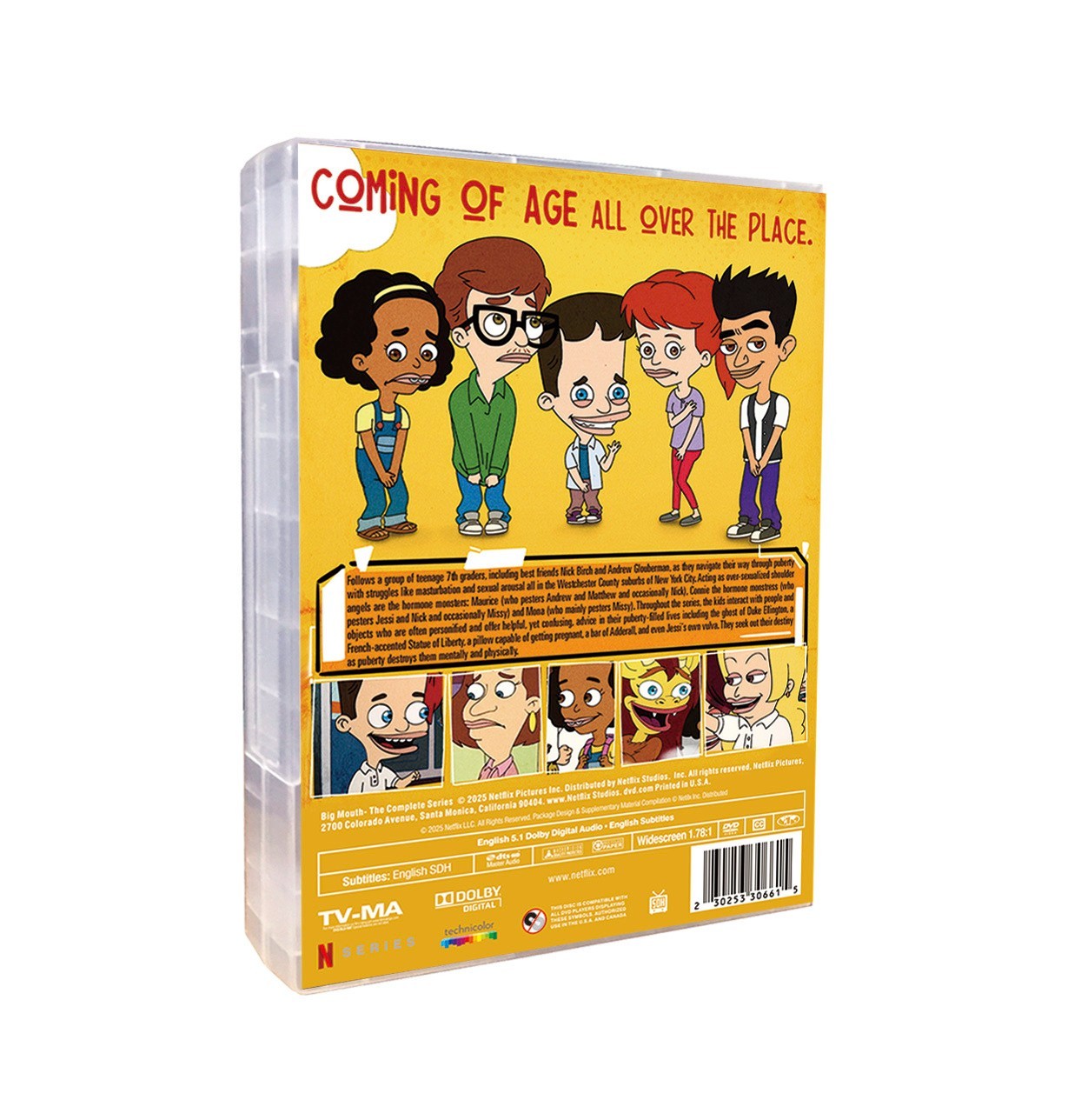 Big Mouth COMPLETE SERIES DVD 16-Disc Box Set NEW Sealed Region 1 USA ...