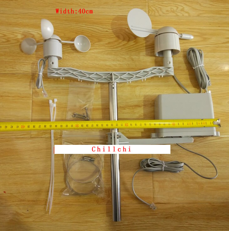 Weather Station Wind Speed Sensor Wind Direction and Rainfall For APRS ...