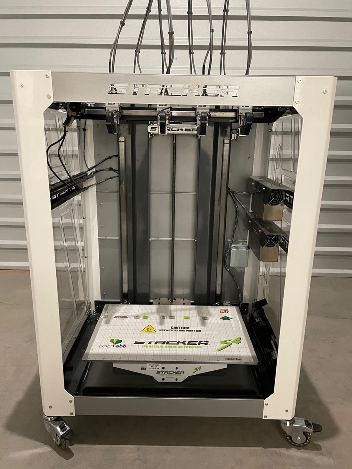 Stacker S4 Industrial Grade 3D Printer - 4X Print Heads | eBay