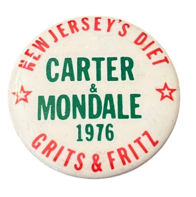 New Jerseys Diet Grits & Fritz Carter Mondale 1976 President Campaign ...