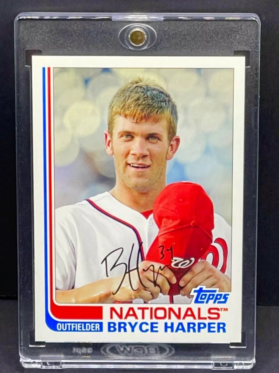 Bryce Harper RARE ROOKIE RC INVESTMENT CARD SSP TOPPS PHILLIES MVP HOF ...
