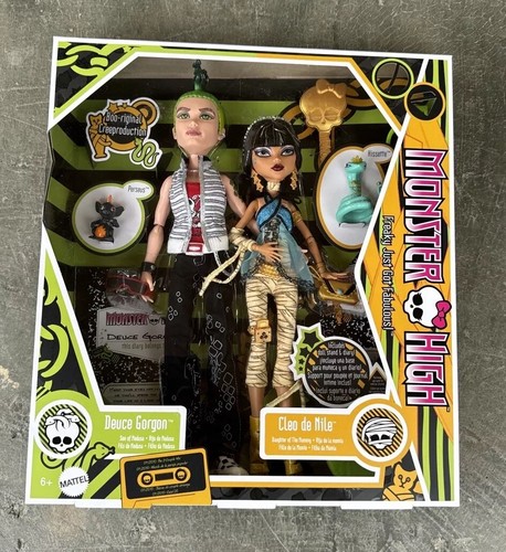 Monster High Deuce Gorgon & Cleo De Nile Creeproduction Fashion Doll 2 ...
