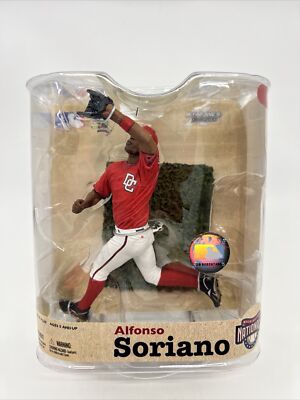 MCFARLANE SPORTS PICKS ALFONSO SORIANO, MLB SERIES 21 Nationals Red ...