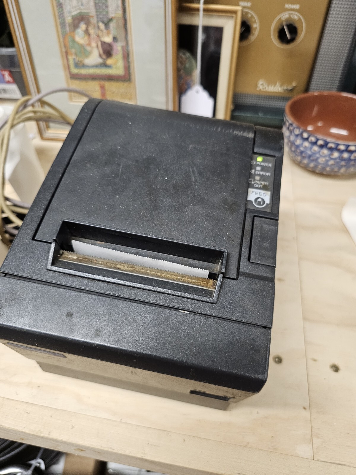 Epson M129c Tm-t88iiip Receipt Label Printer Tested No Cables for sale ...