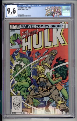 Incredible Hulk #282 1983 CGC 9.6 (SRP Apex Collection) | eBay
