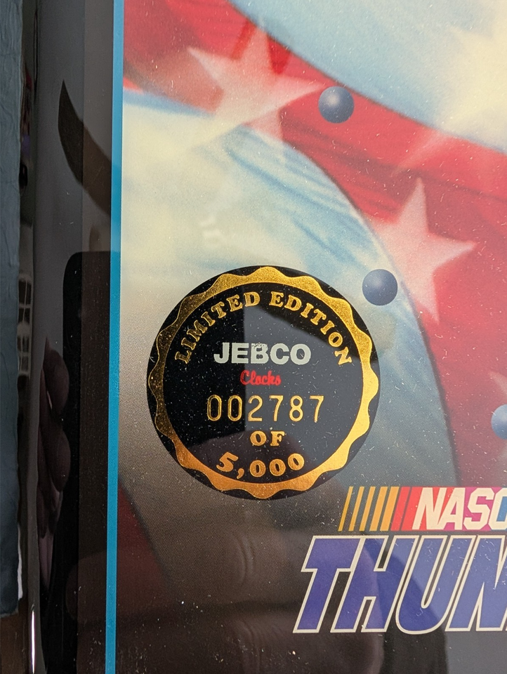 RARE Dale Earnhardt Sr Limited Edition Jebco Clock AC Delco Suzuka ...