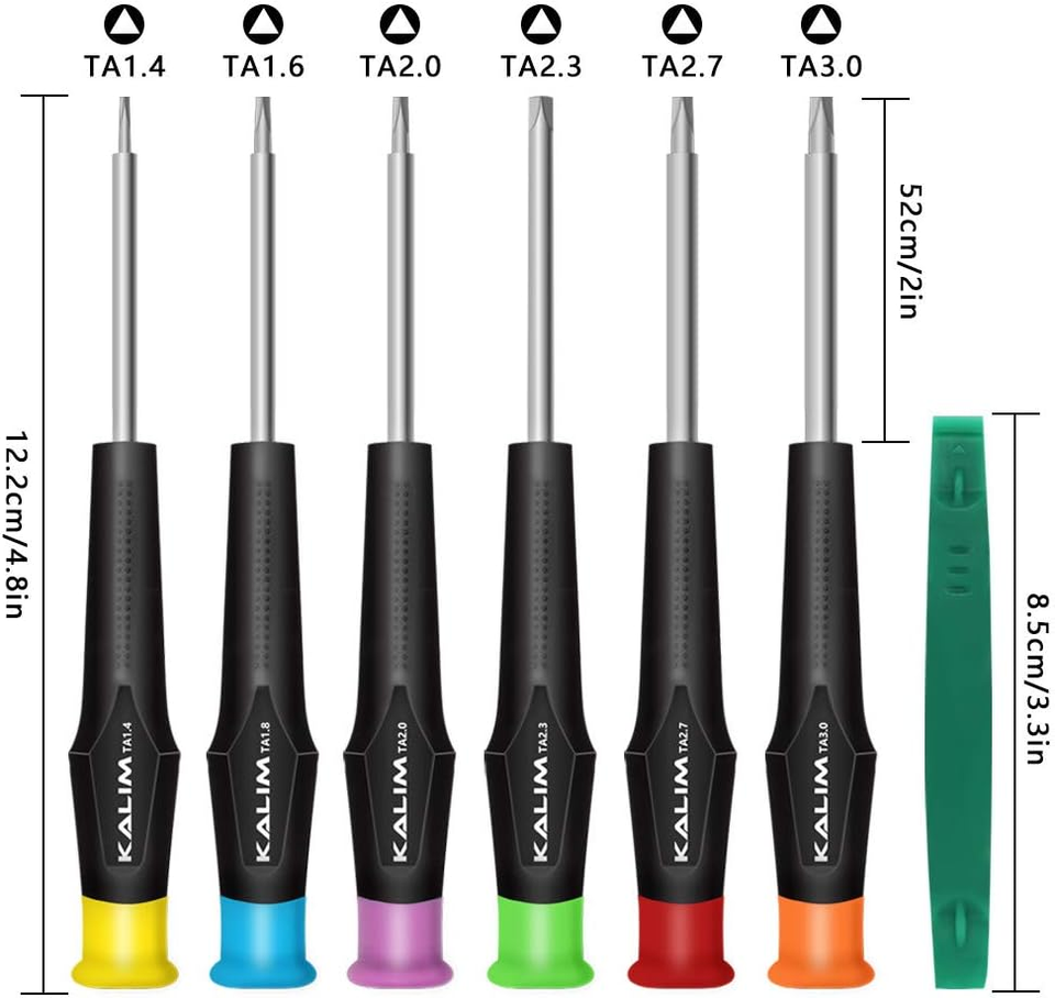 Triangle Head Screwdriver Set, 6 PCS Repair Insulation Set, Triangle ...