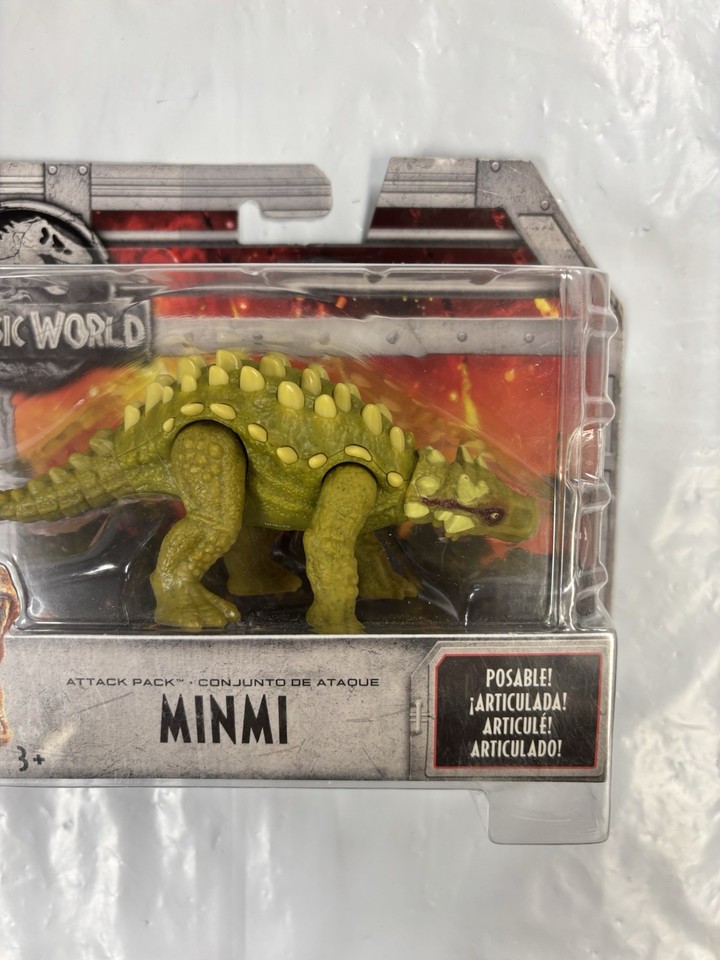 Jurassic World Attack Pack Minmi Dinosaur Action Figure New Toy 2018 | eBay