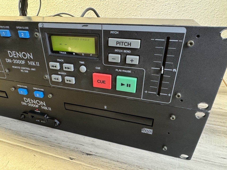 Denon DN-2000F MKII Double CD Player And Remote Used In good condition ...