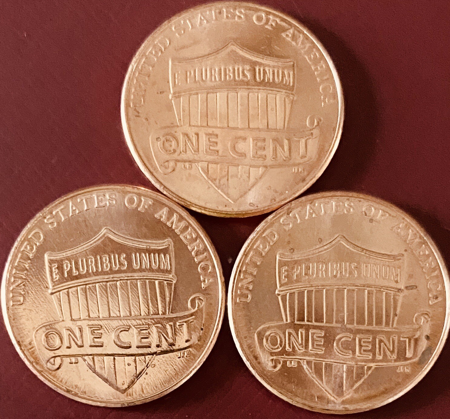 2011 D Lincoln Shield Cent Gem BU - Lot Of Three | eBay