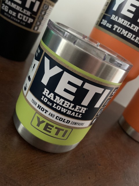 Yeti Chartreuse Rambler 10oz Lowball Discontinued RARE Color for sale ...