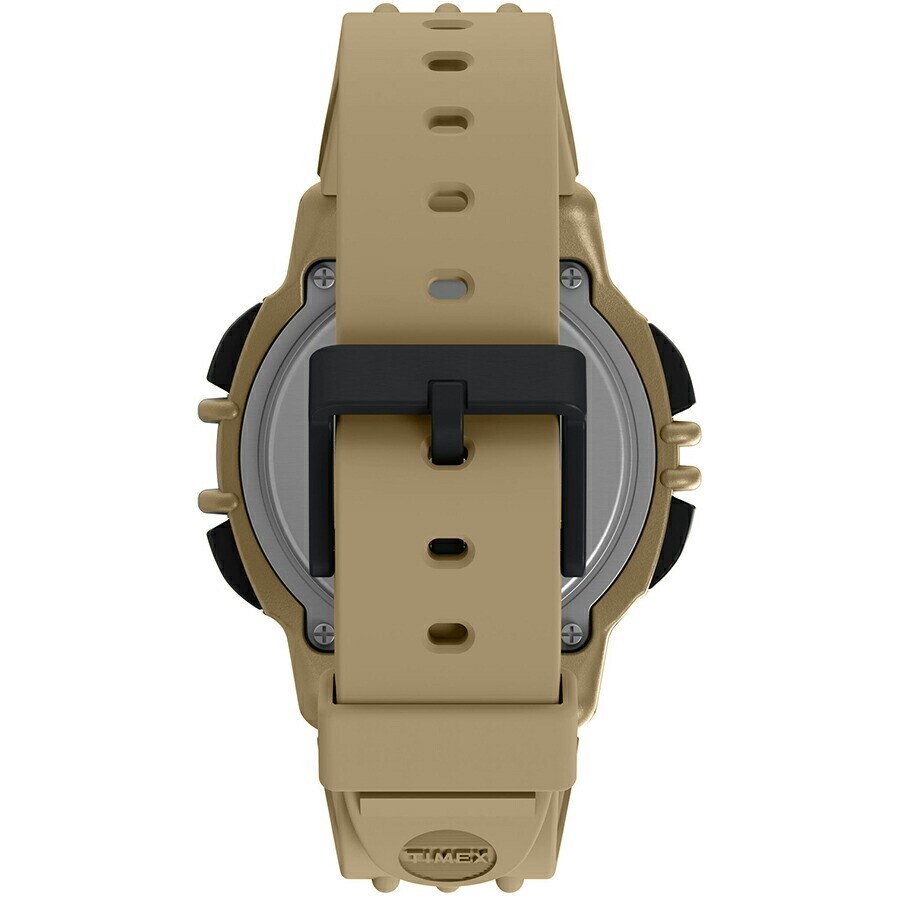 Timex Flix TW5M63100 Ironman Quartz Men's Watch Yellow Dial Digital ...