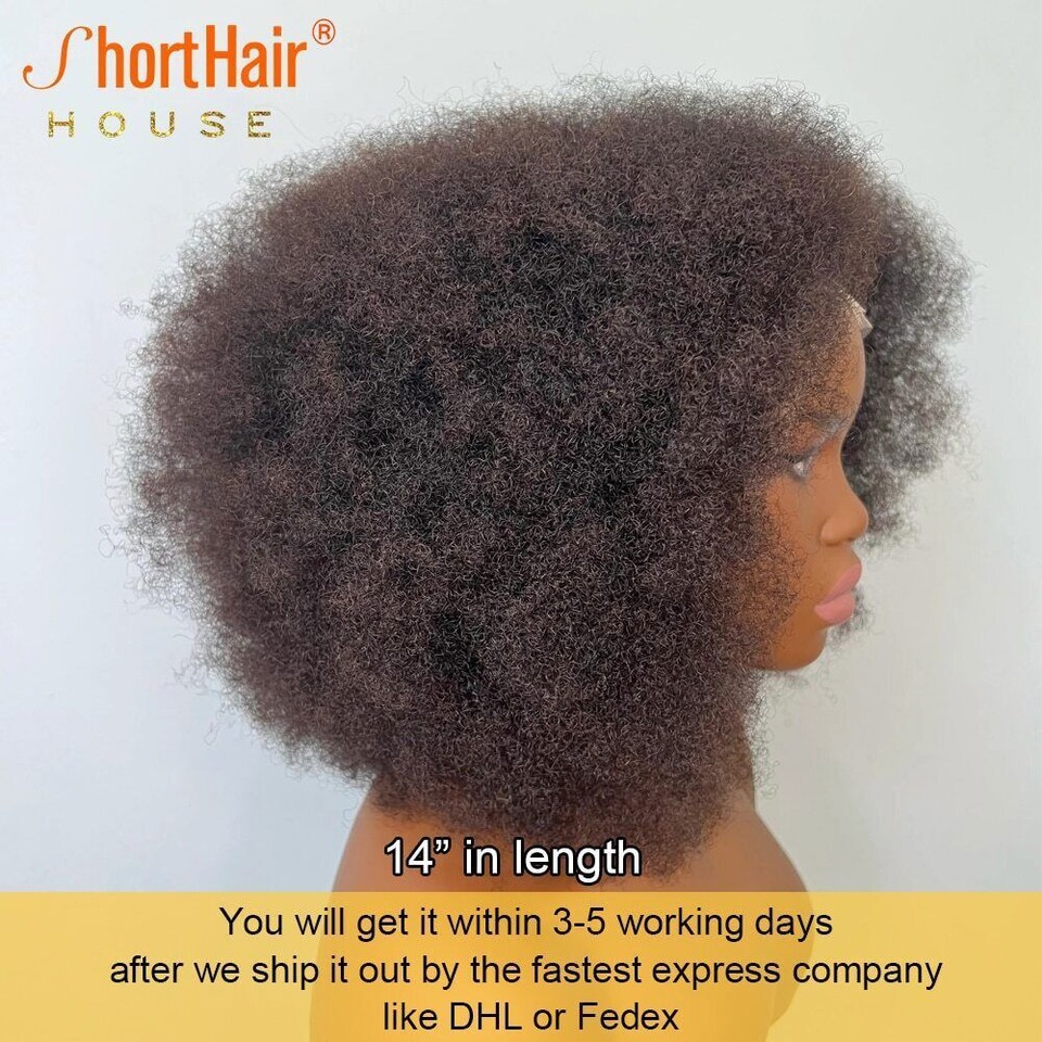 Curly 360 Full Lace Human Hair Wigs With 4B Hairline Invisible for ...