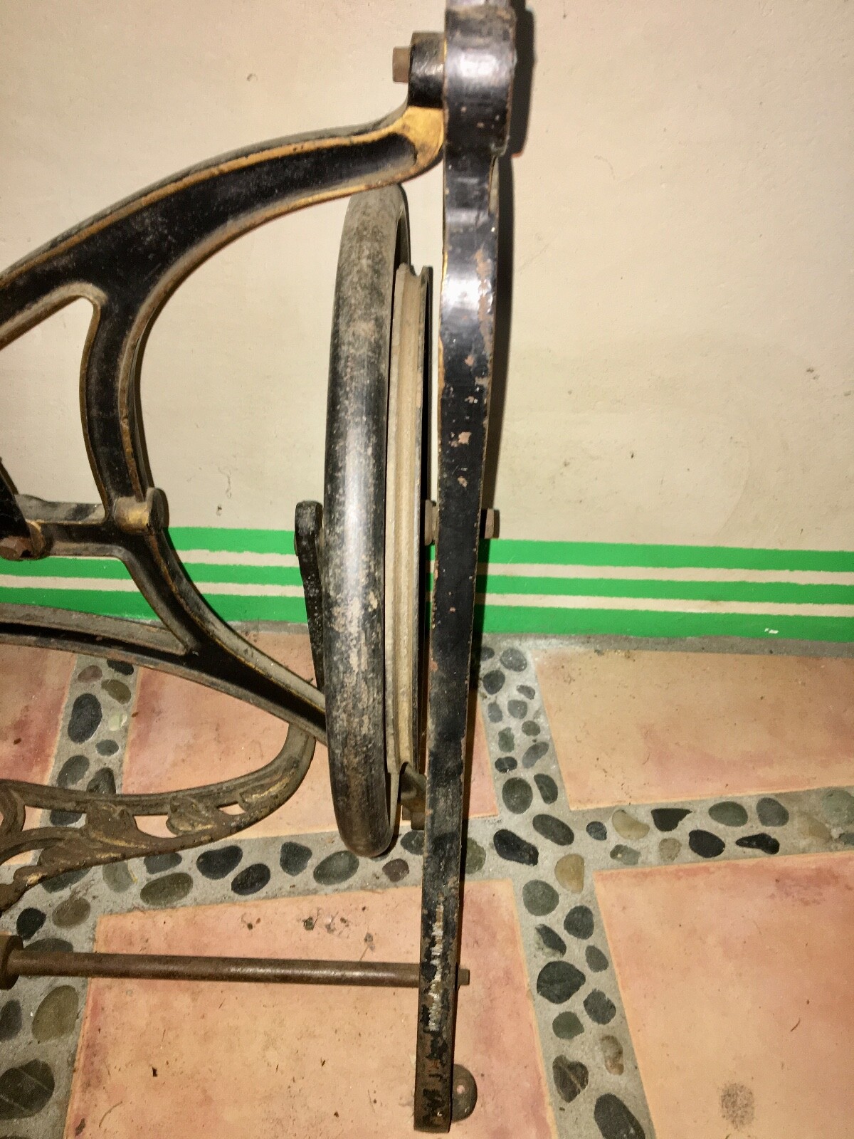 Antique DURKOPP Leather Cobbler Treadle Sewing Machine non-elec. | eBay