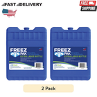 2Pack Freez Pak XL Icicle Reusable Camping/Cooler Ice Pack Substitute ...