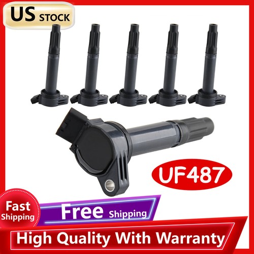 Pack of 6 Ignition Coils for Camry RAV4 Avalon Lexus RX350 ES350 3.5L ...