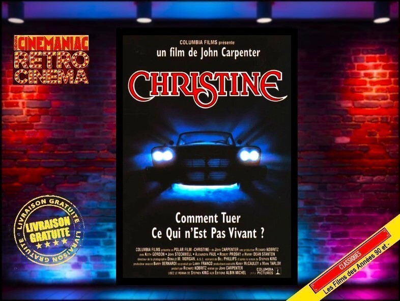 John Carpenter's : Christine (English/French) 1983 [Blu-ray] Cover ...