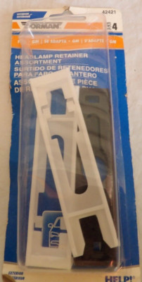 Dorman 42421 GM Headlight Retainer Assortment | eBay