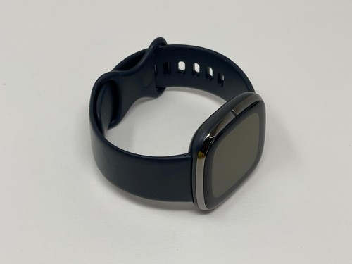 Fitbit Sense Advanced Health Smartwatch FB512 Graphite Steel Good B0727 ...