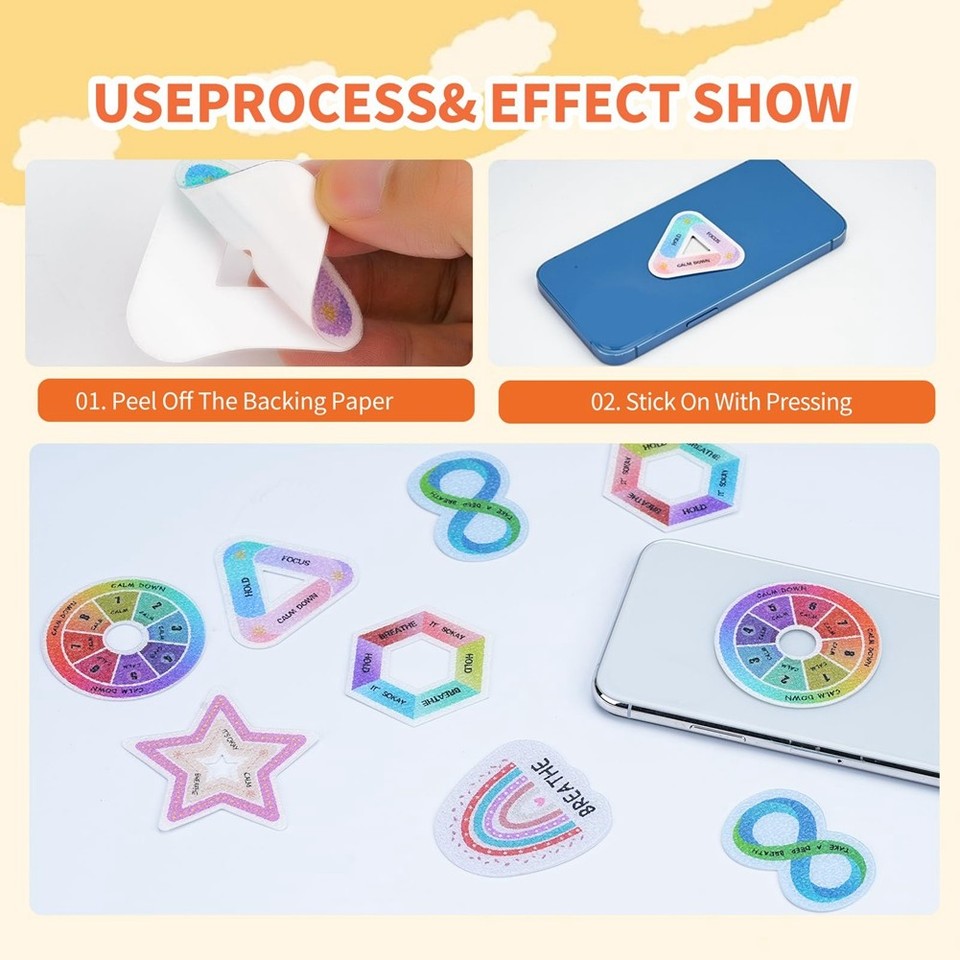 Calm Strips, Anxiety Relief Items for Mood Calming Stress Relief ...