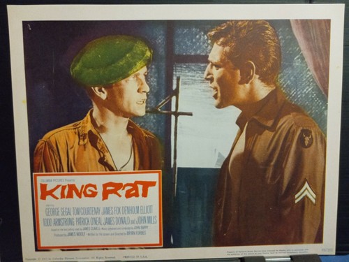 Lobby Card 1965 KING RAT George Segal Tom Courtenay WWII Japan POWS | eBay