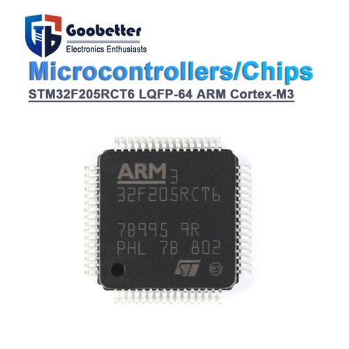 STM32F205RCT6 LQFP-64 ARM Cortex-M3 32-bit Microcontroller Chip Microprocessor | eBay