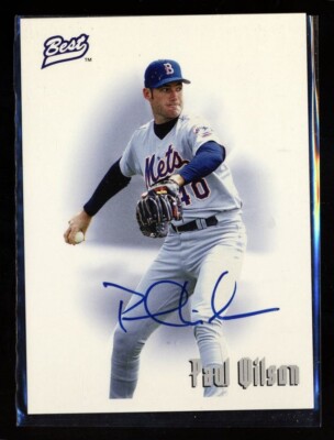 1995 BEST AUTO PUAL WILSON METS | eBay