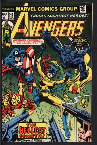 AVENGERS #144 7.5 // 1ST APPEARANCE HELLCAT MARVEL 1976 | eBay