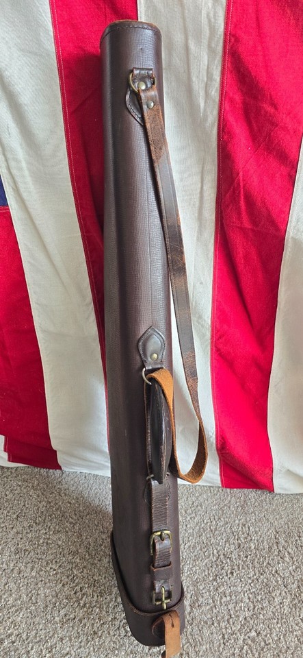 Vintage Leather Takedown Rifle or Shotgun Hard Case | eBay